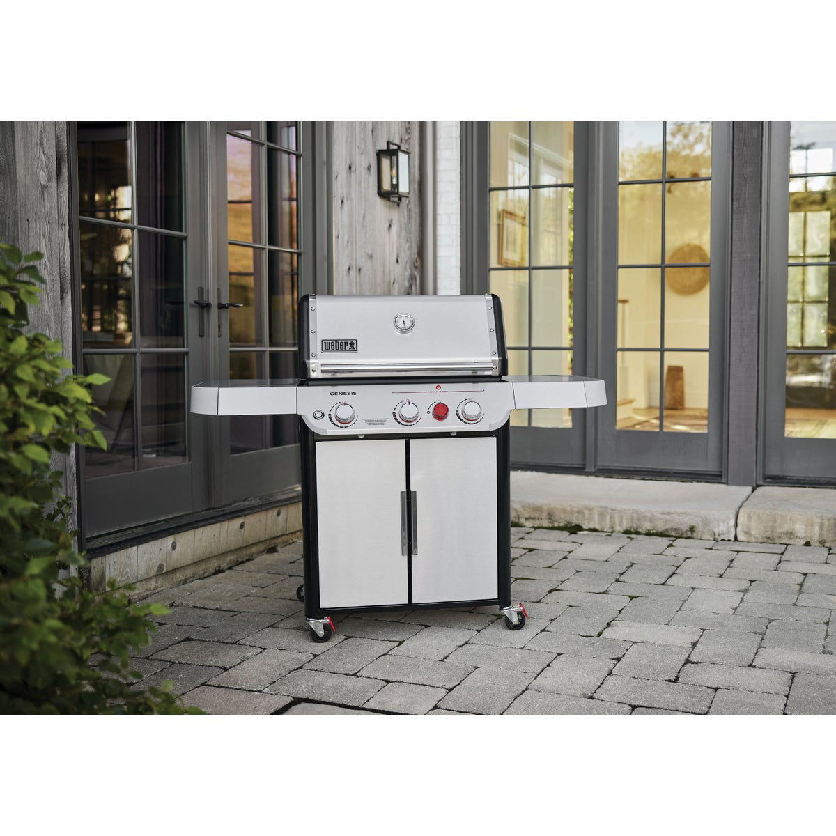 Weber Genesis SP-S-325 3-Burner Liquid Propane Gas Grill, Stainless ...