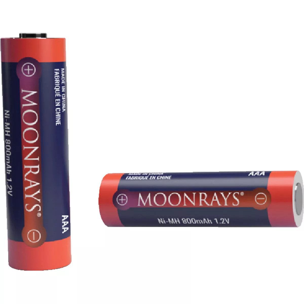 Moonrays AAA 800 mAh Ni-MH Solar Replacement Battery (4-Pack) | Do it Best