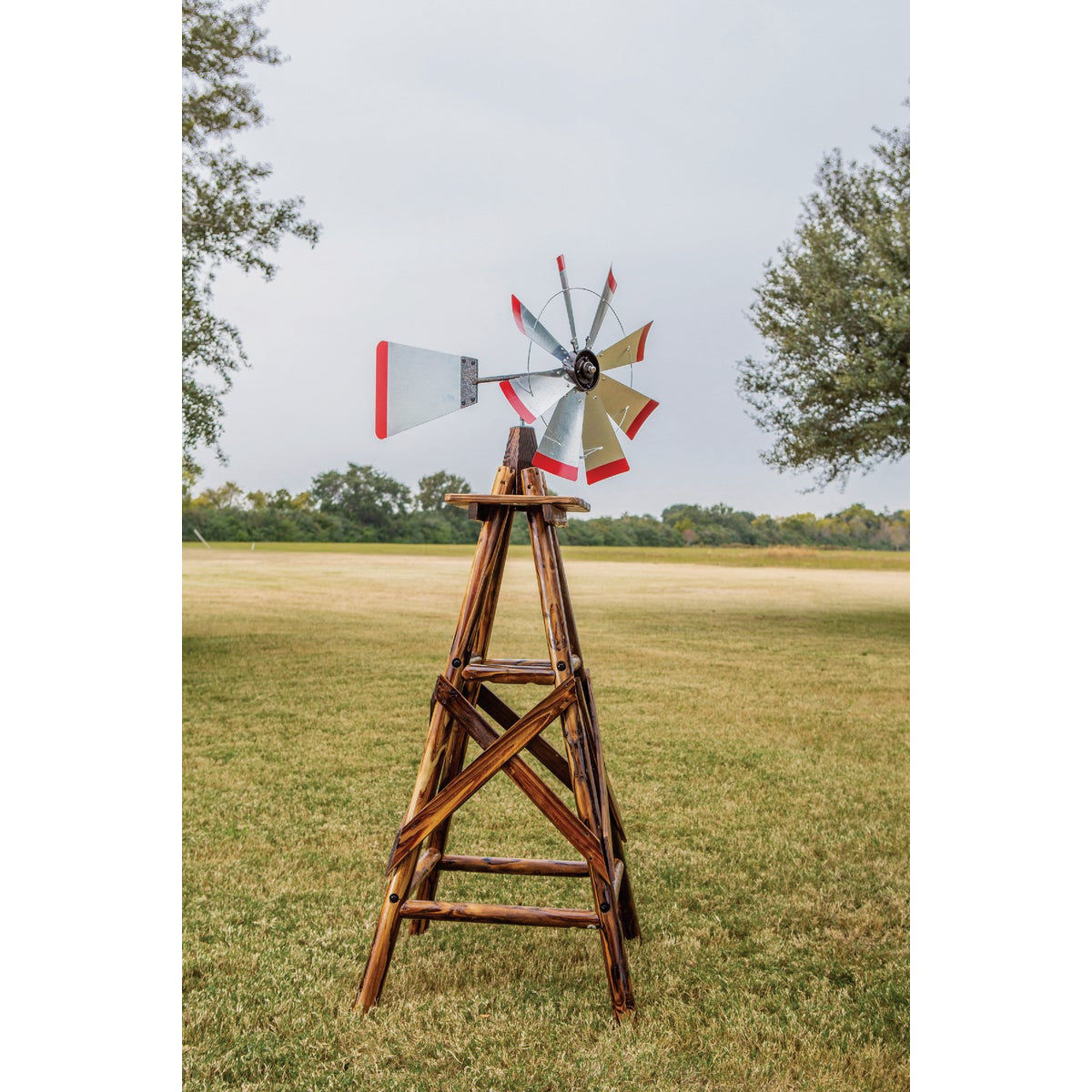 Leigh Country 6.5 Ft. Char-Log Windmill | Do it Best