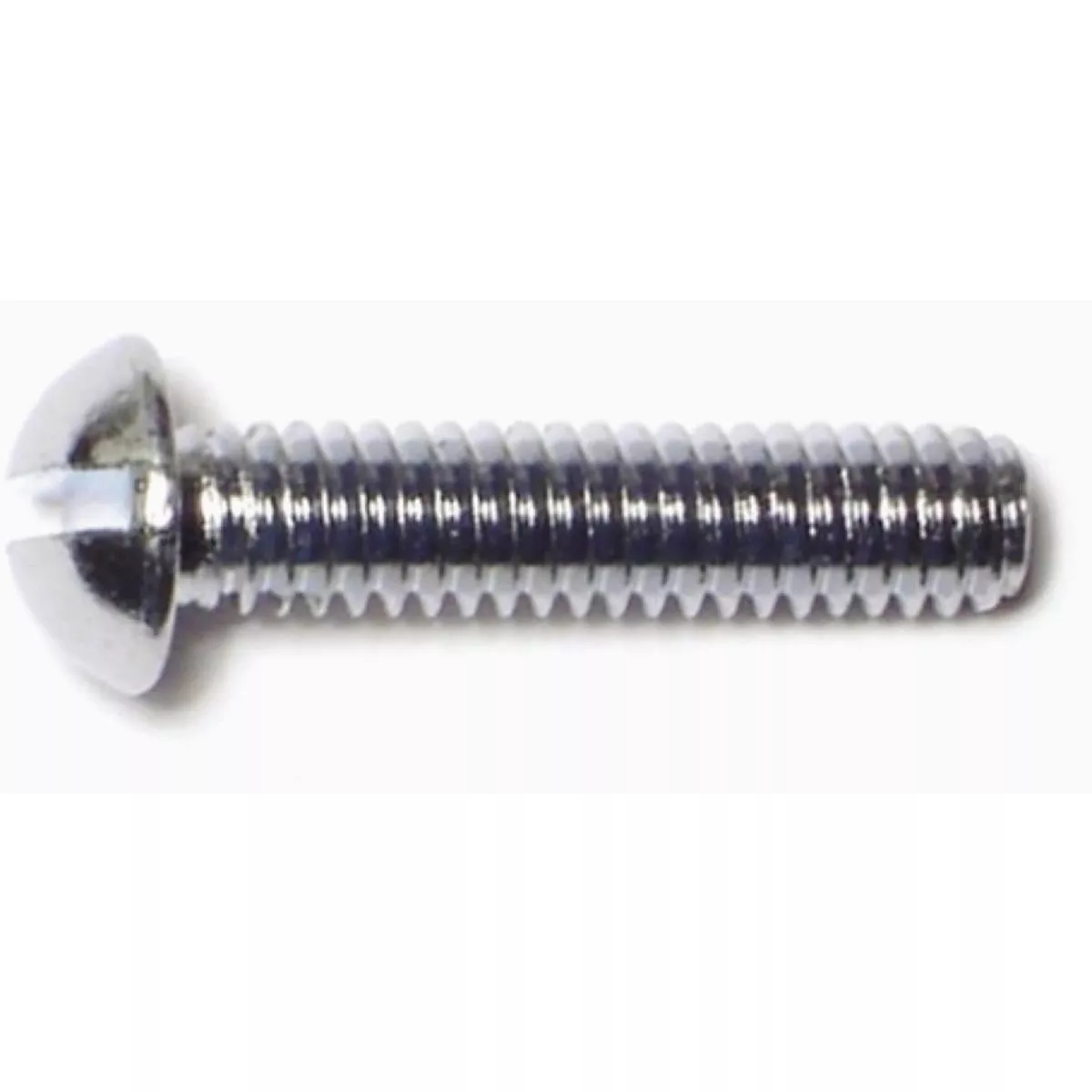 Midwest Fastener #8-32 x 3/4 In. Steel Coarse Thread Slotted Round Head ...