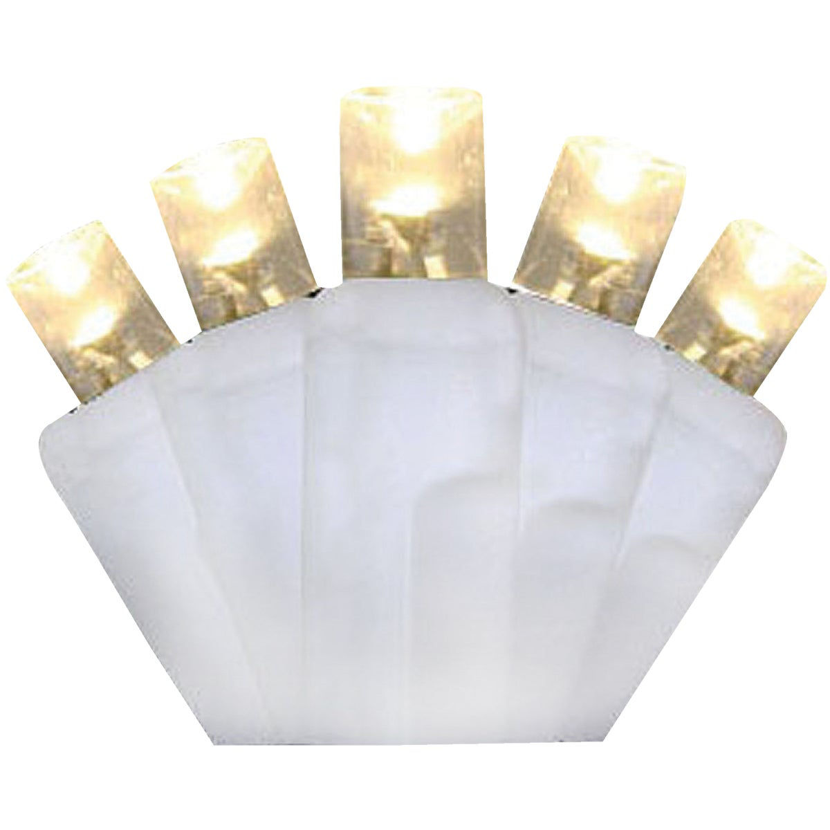 J Hofert Warm White 200-Bulb M5 LED Light Set with White Wire | Do it Best