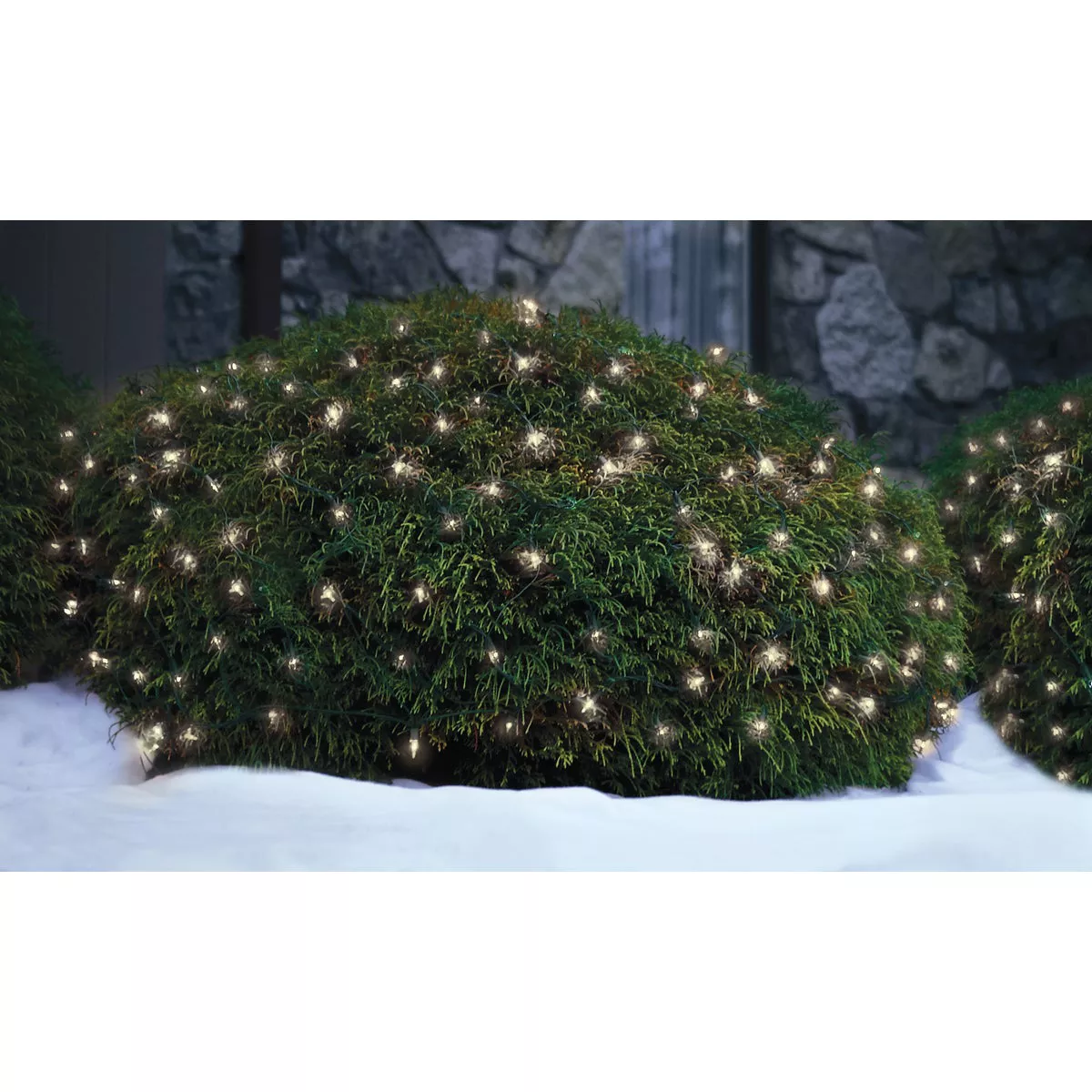 Home Impressions Clear 150-Bulb Mini Incandescent 4 Ft. x 6 Ft. Heavy ...
