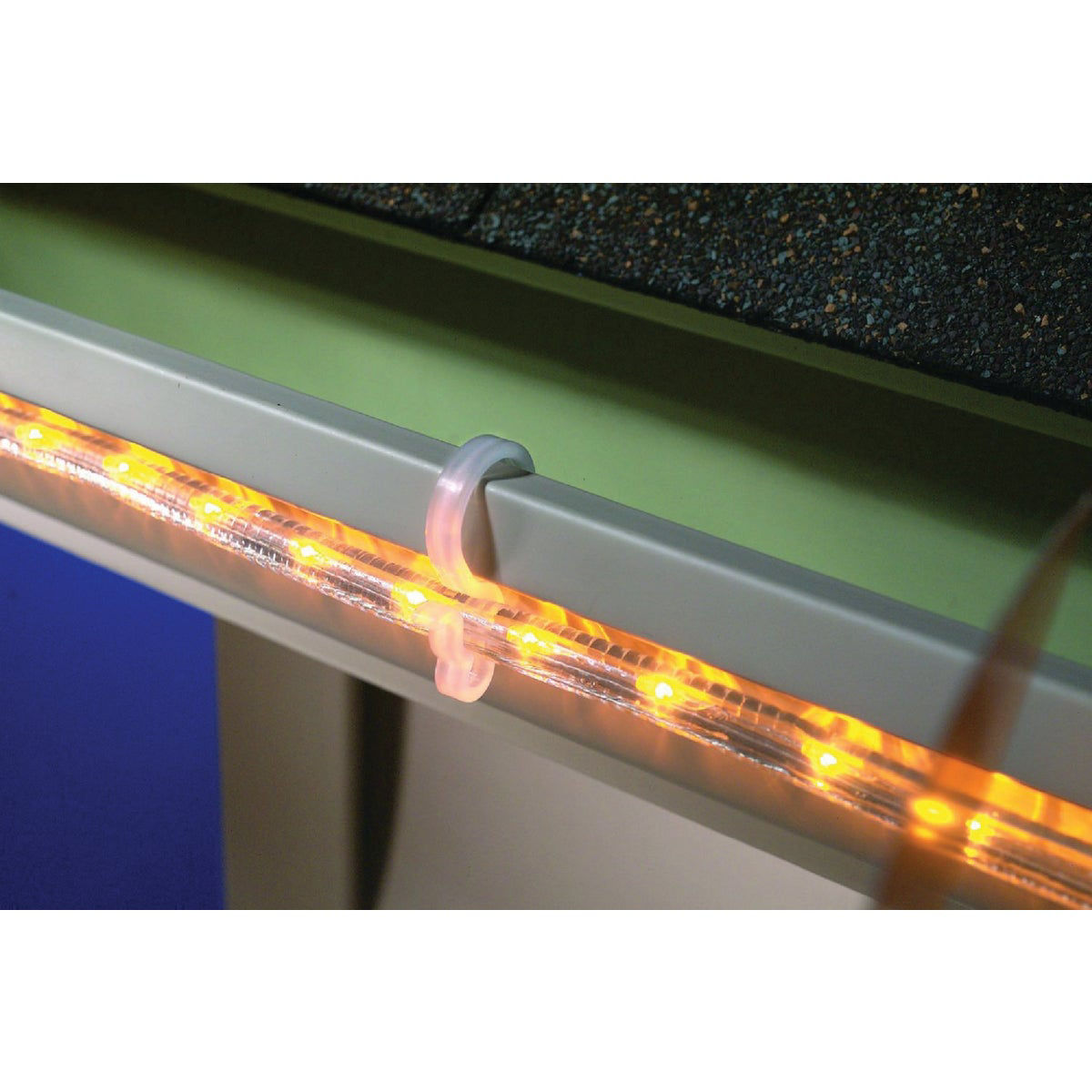 Adams White Gutter Light Clips (50-Pack) | Do it Best