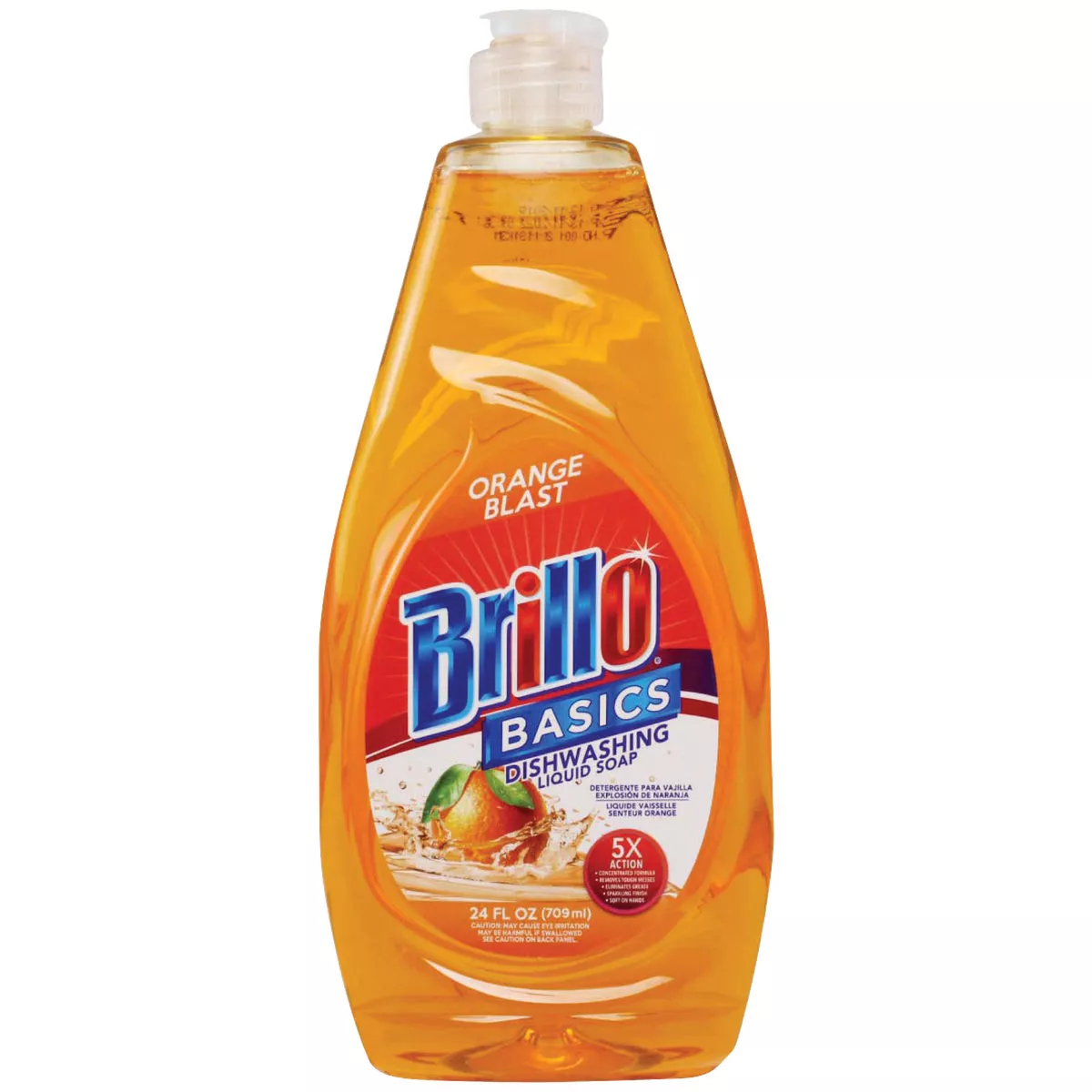 Brillo Basics 24 Oz. Liquid Orange Blast Dish Soap | True Value Hardware
