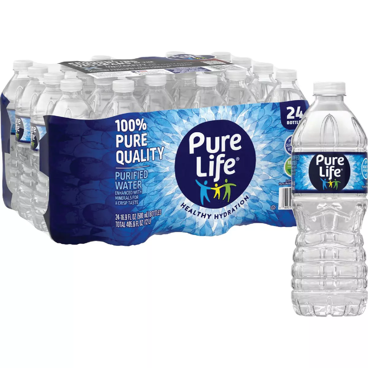 Pure Life 0.5 Liter Bottled Purified Water (24-Pack) | Do it Best