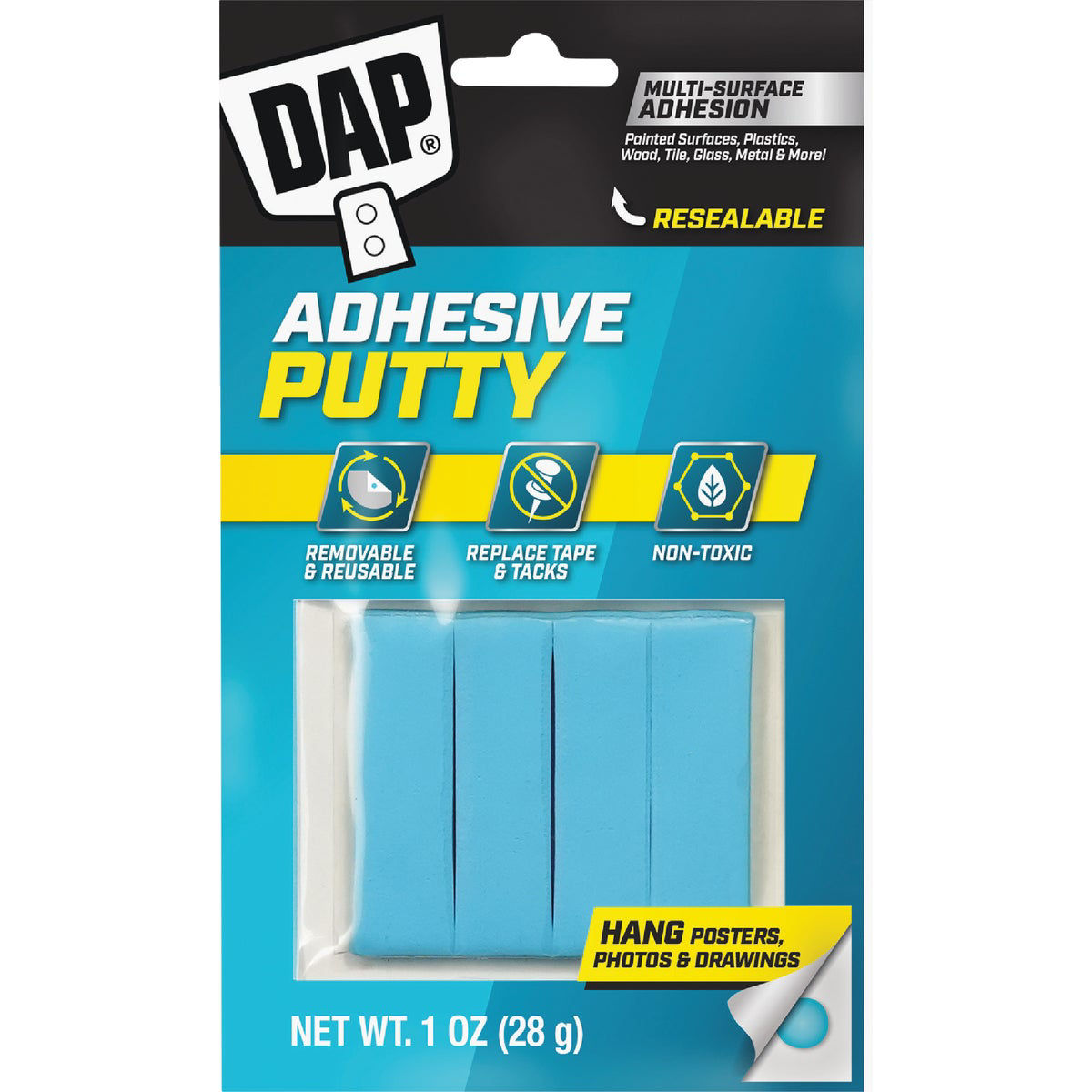 DAP RapidFuse Blue Stik 1 Oz. Blue Reusable Adhesive Putty | Do it Best