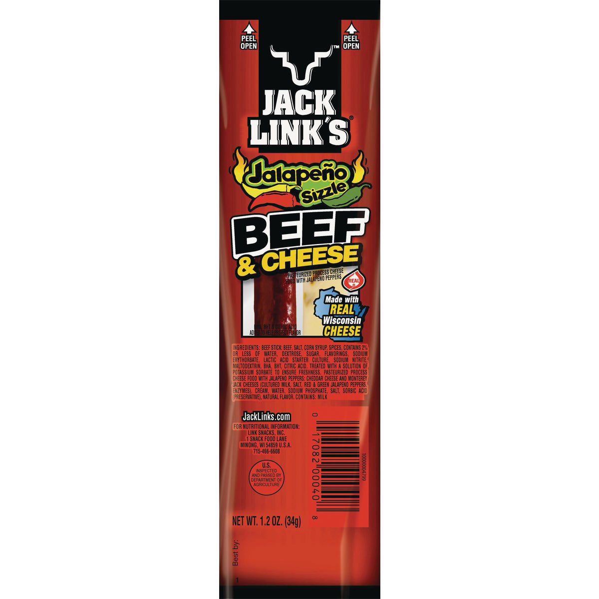Jack Links 1.2 Oz. Jalapeno & Teriyaki Meat & Cheese Snack | Do it Best