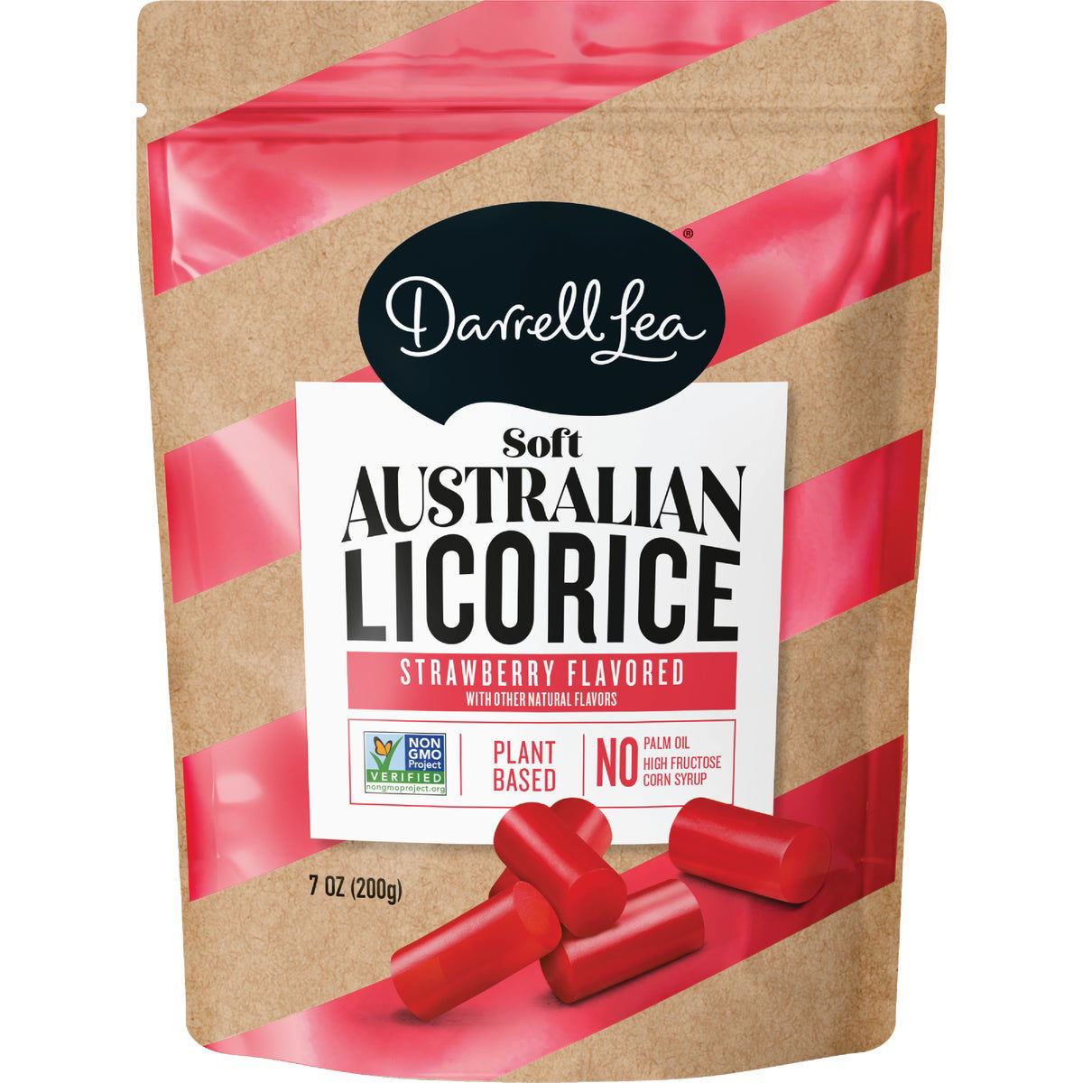 Darrell Lea Strawberry Flavor 7 Oz. Soft Australian Licorice | Do it Best