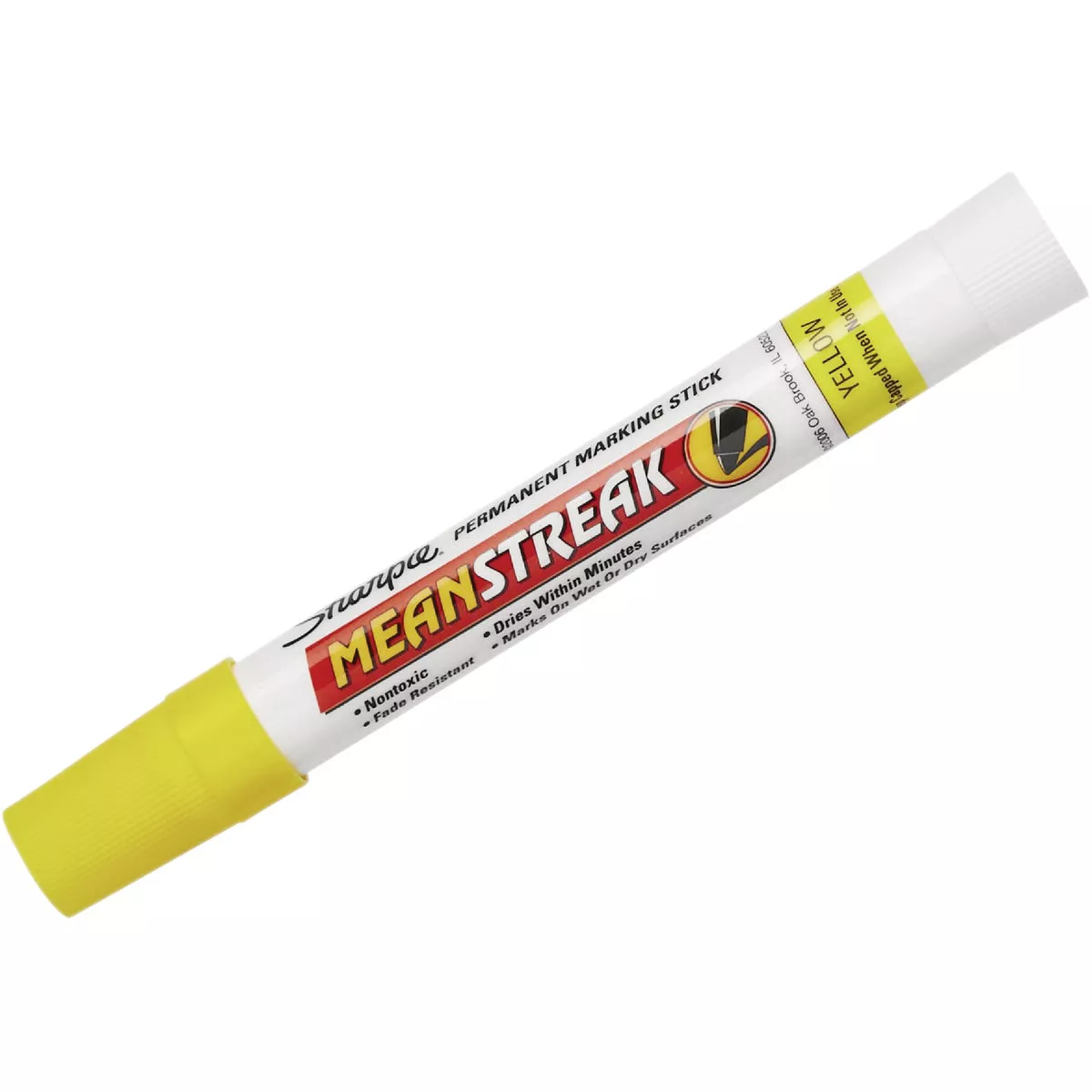 Sharpie Mean Streak Yellow Bullet Tip Waterproof Marker | Do it Best