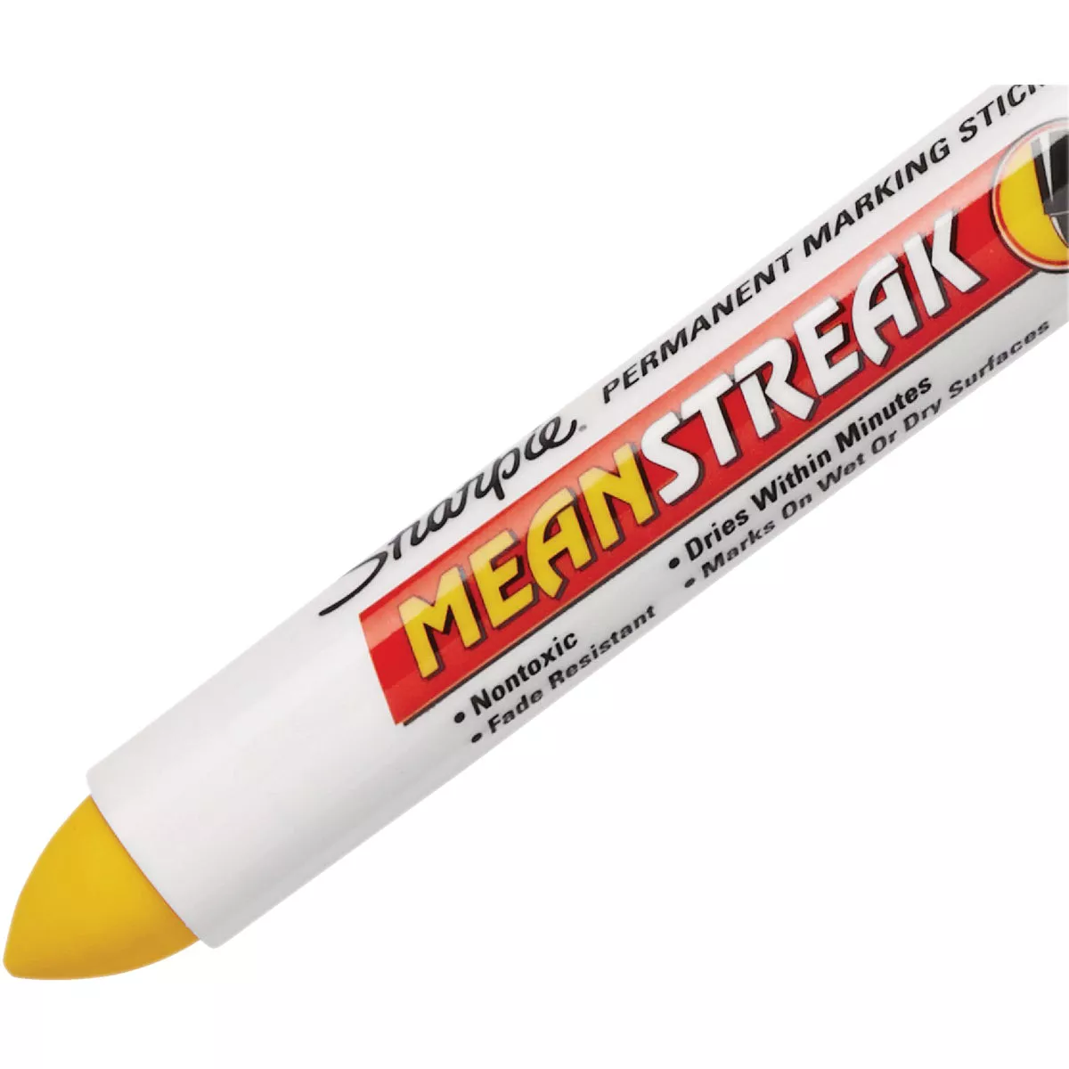 Sharpie Mean Streak Yellow Bullet Tip Waterproof Marker | Do it Best