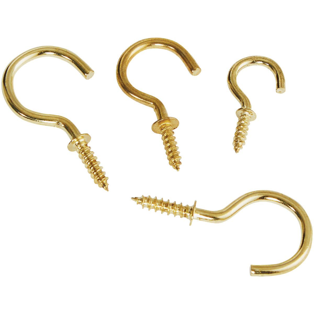 Smart Savers Brass Assorted Cup Hooks | Do it Best