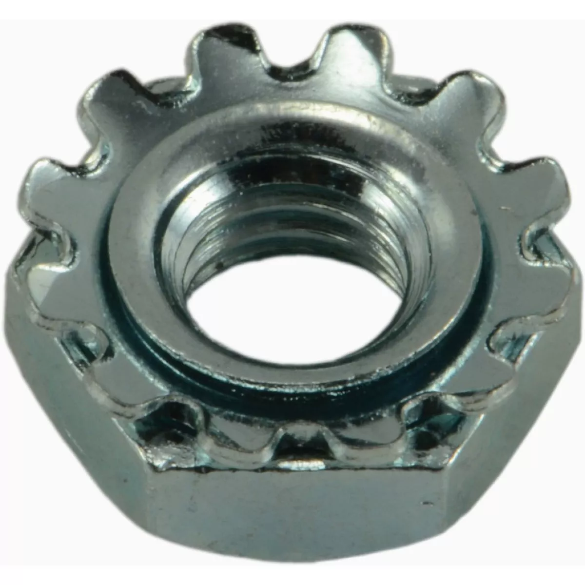 Midwest Fastener #10-32 Zinc Plated Grade 2 Steel Fine Thread Kep Lock ...
