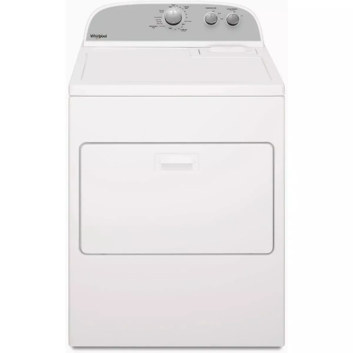 Whirlpool 7.0 Cu. Ft. Top Load Electric Dryer with AutoDry Drying ...