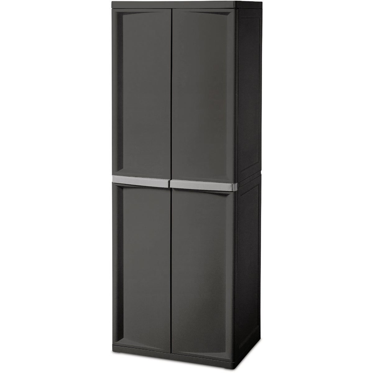 Sterilite Flat Gray 4 Shelf Cabinet | Do it Best