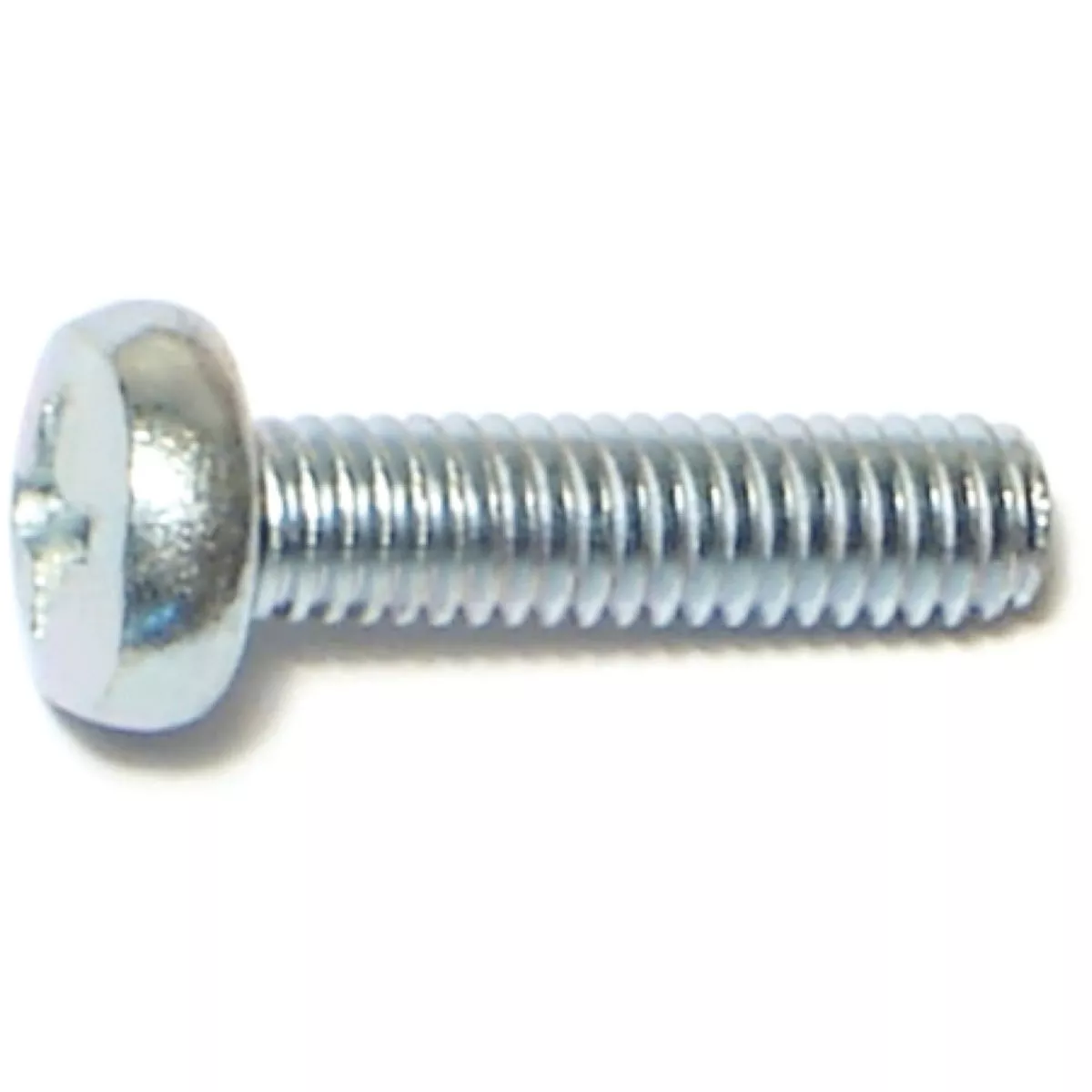 Midwest Fastener 4mm-0.7 x 16mm Zinc Plated Class 4.8 Steel Coarse ...