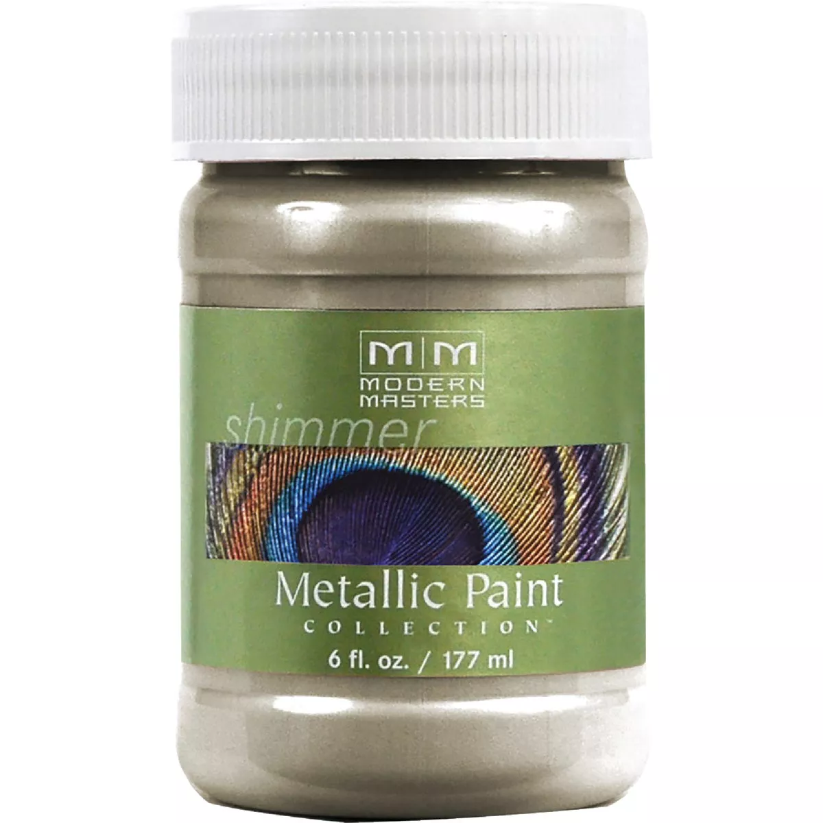 Modern Masters 6 Oz. Antique Bronze Shimmer Satin Metallic Paint ...